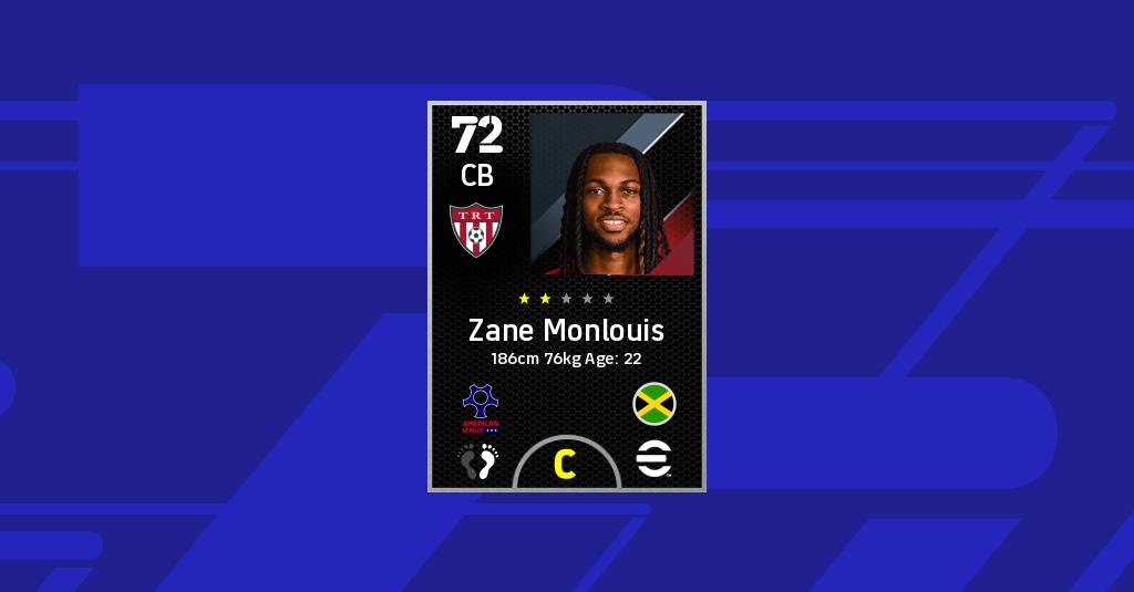 Zane Monlouis eFootball 2022 Stats