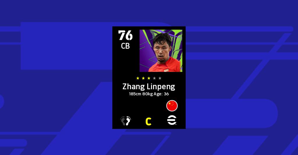 Zhang Linpeng eFootball 2022 Stats