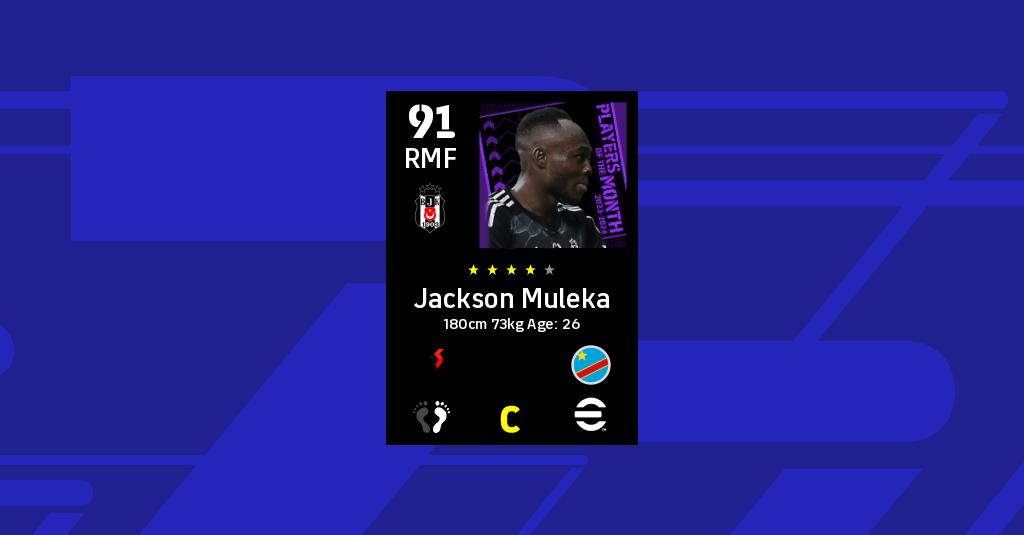 Jackson Muleka eFootball Stats
