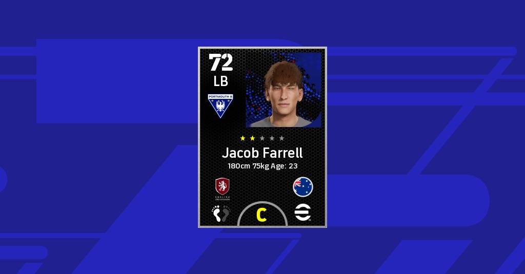 Jacob Farrell eFootball Stats
