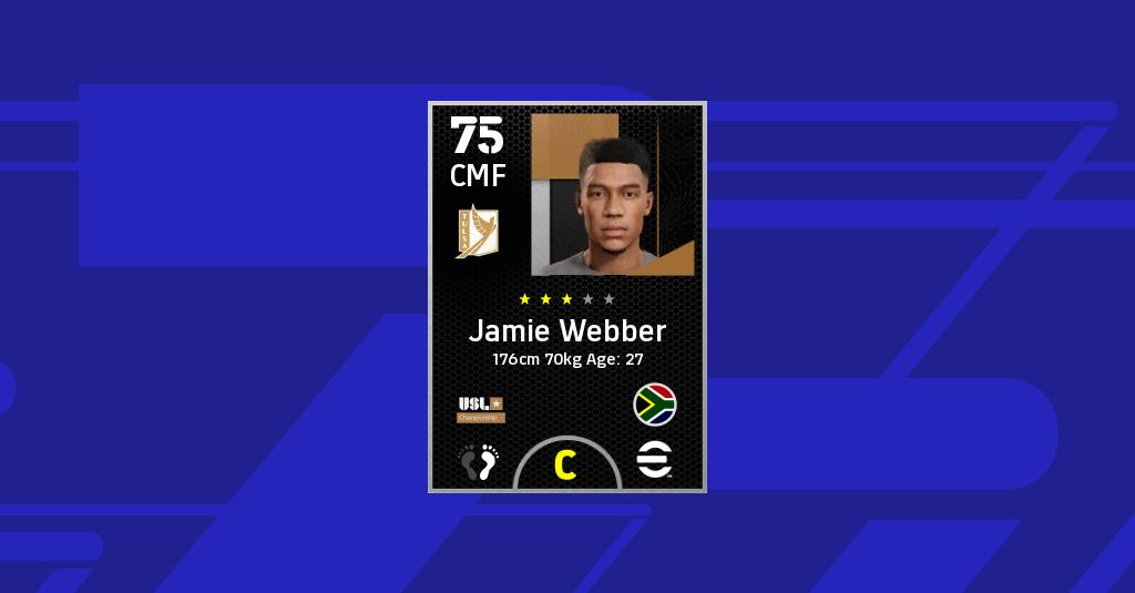 Jamie Webber eFootball Stats