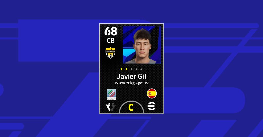 Javier Gil eFootball Stats