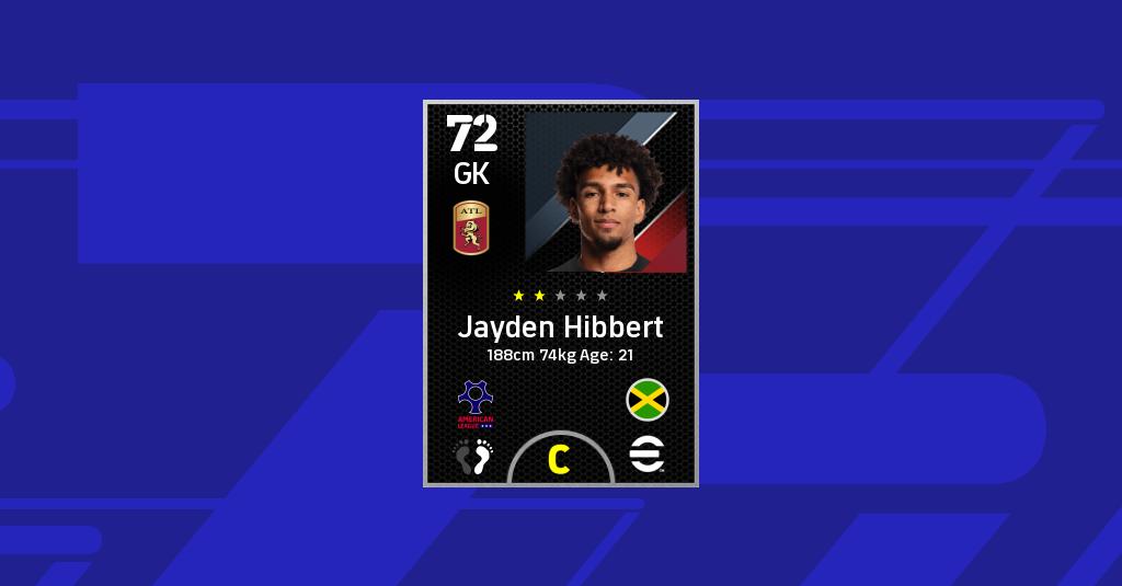 Jayden Hibbert eFootball Stats