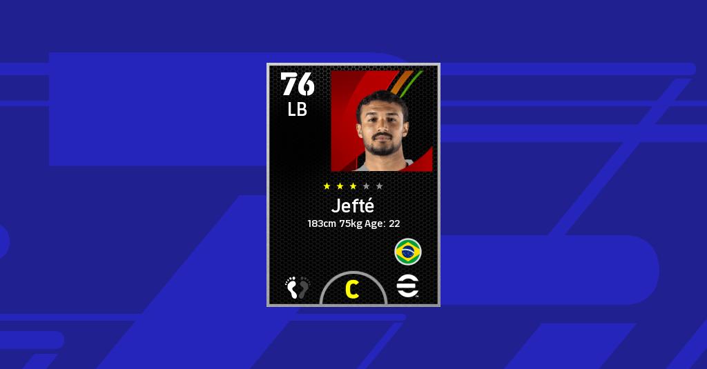 Jefte eFootball 2022 Stats