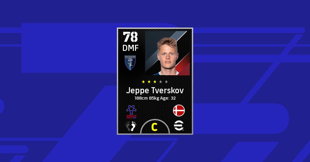 Jeppe Tverskov eFootball Stats