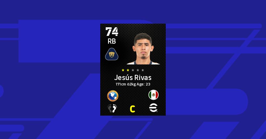 Jesús Rivas eFootball 2022 Stats