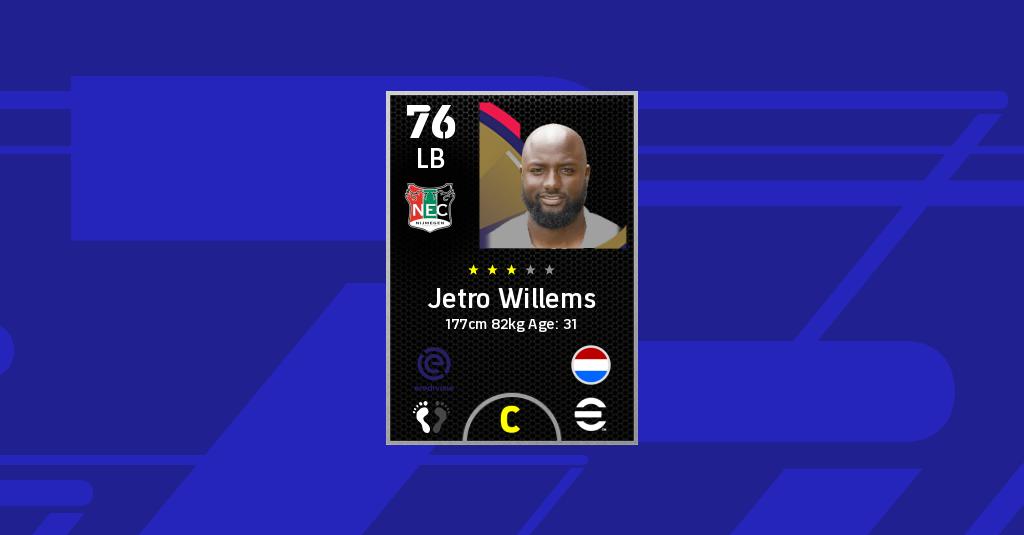 Jetro Willems eFootball Stats
