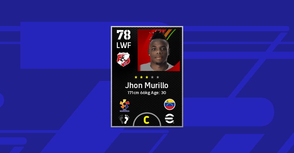 Jhon Murillo eFootball Stats