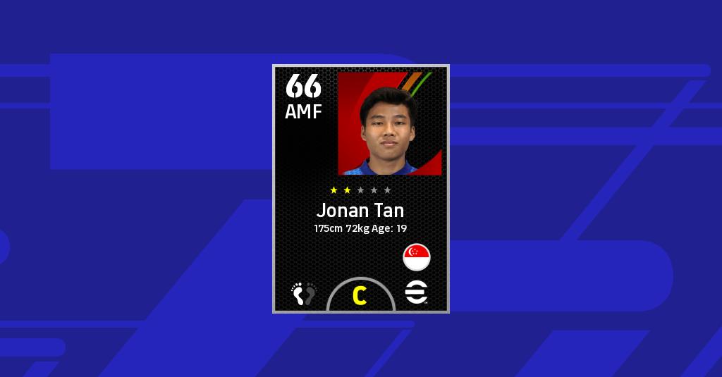 Jonan Tan eFootball 2022 Stats