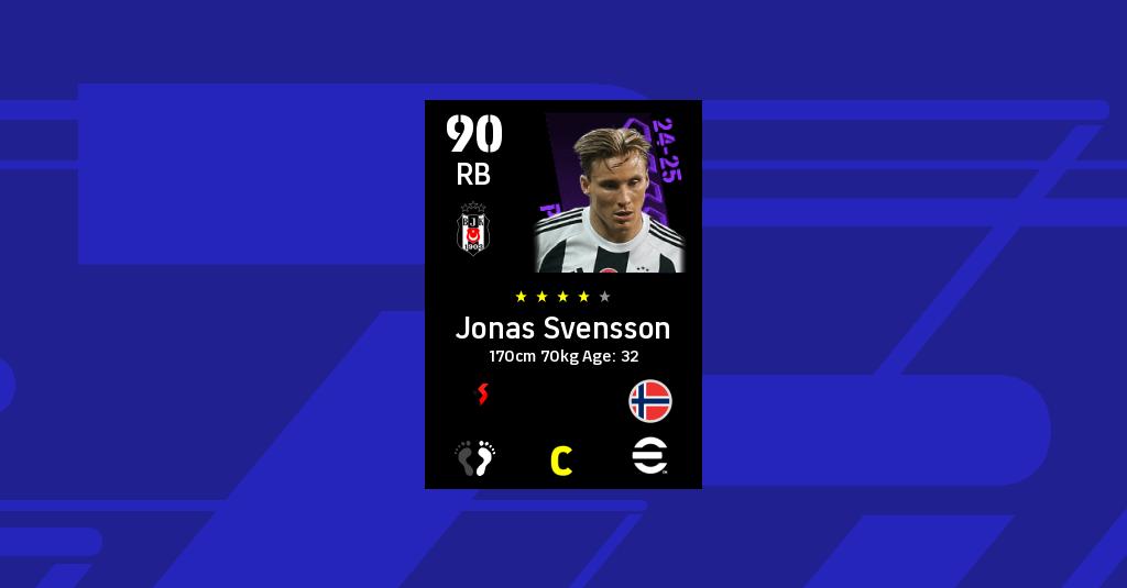 Jonas Svensson eFootball Stats