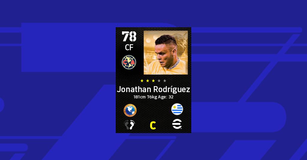 Jonathan Rodríguez eFootball Stats