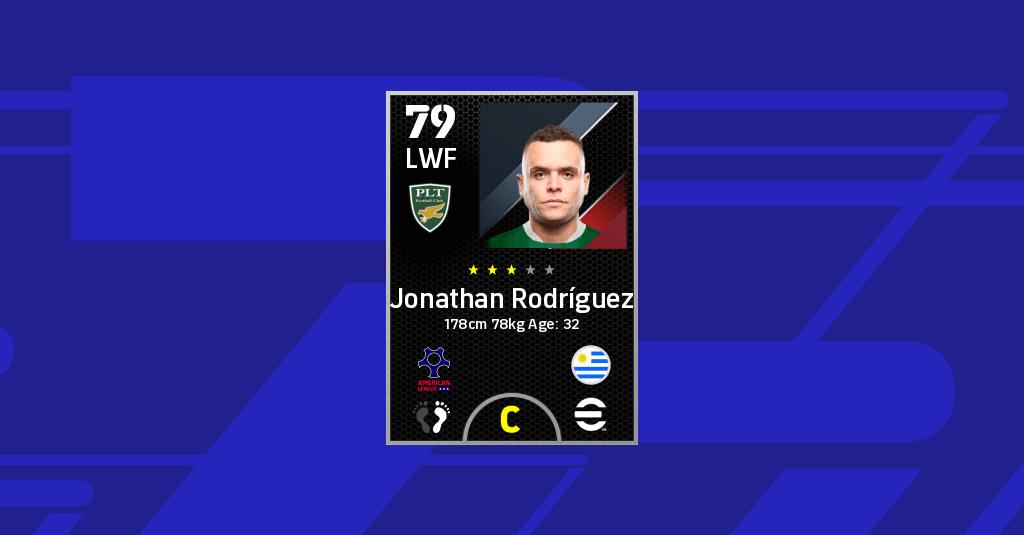 Jonathan Rodríguez eFootball Stats