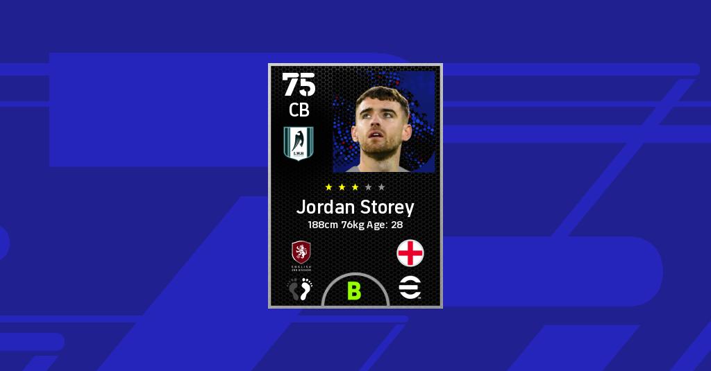 Jordan Storey eFootball Stats