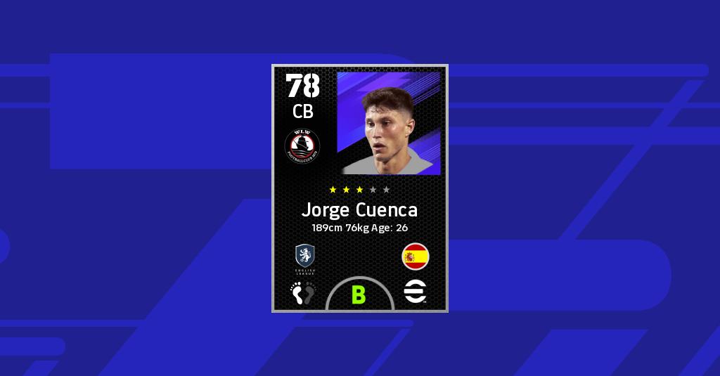 Jorge Cuenca eFootball Stats