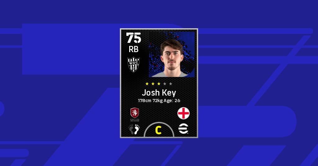 Josh Key eFootball Stats