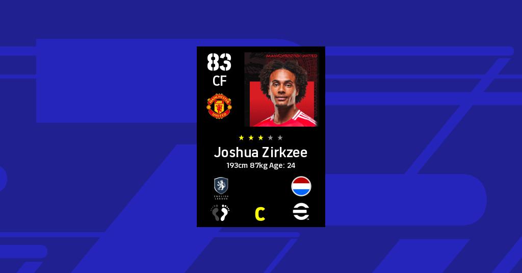 Joshua Zirkzee eFootball Stats