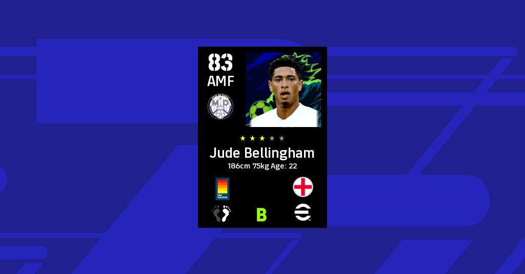Jude Bellingham eFootball Stats