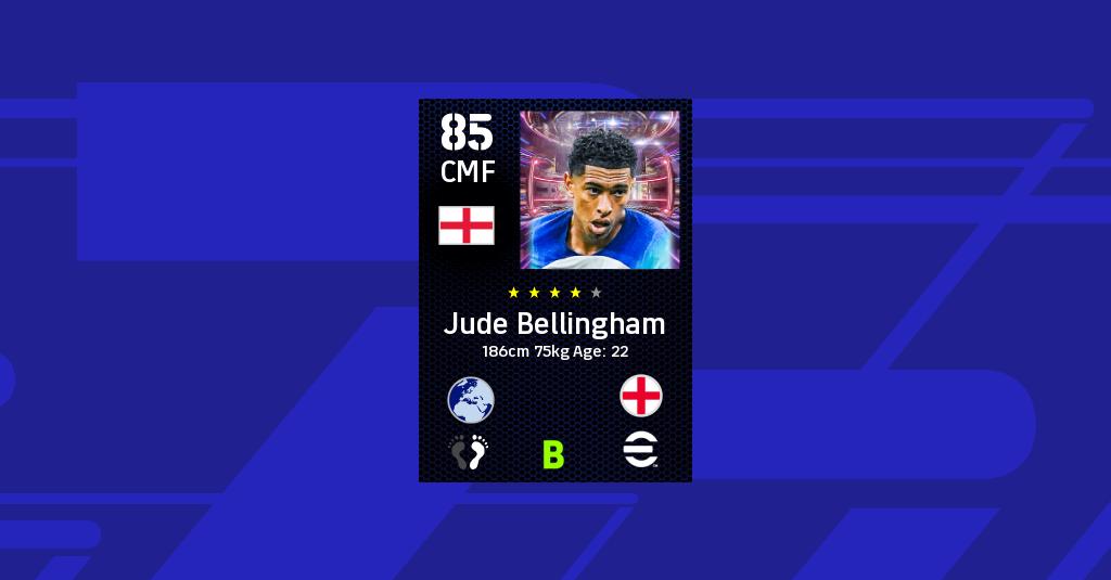 Jude Bellingham eFootball Stats