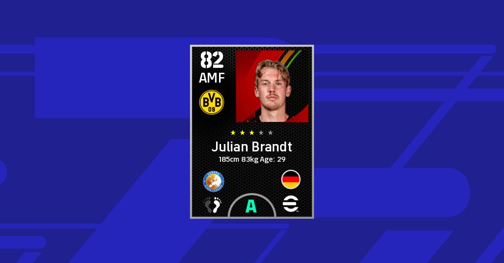 Julian Brandt eFootball Stats
