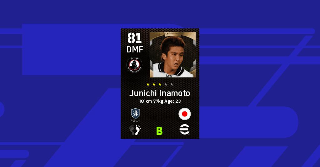 Junichi Inamoto eFootball Stats