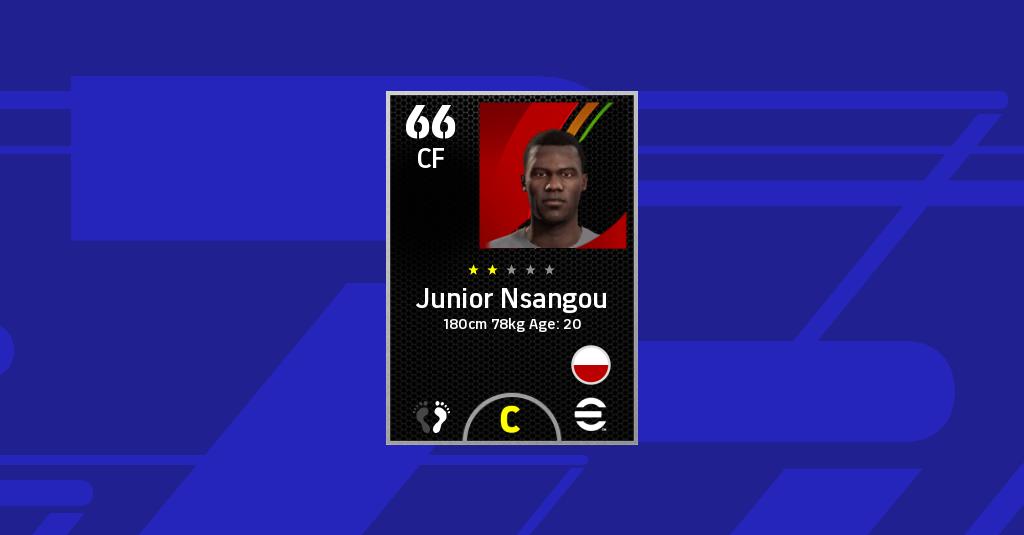 Junior Nsangou eFootball Stats
