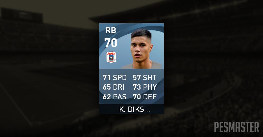 Kevin Diks PES 2021 Stats