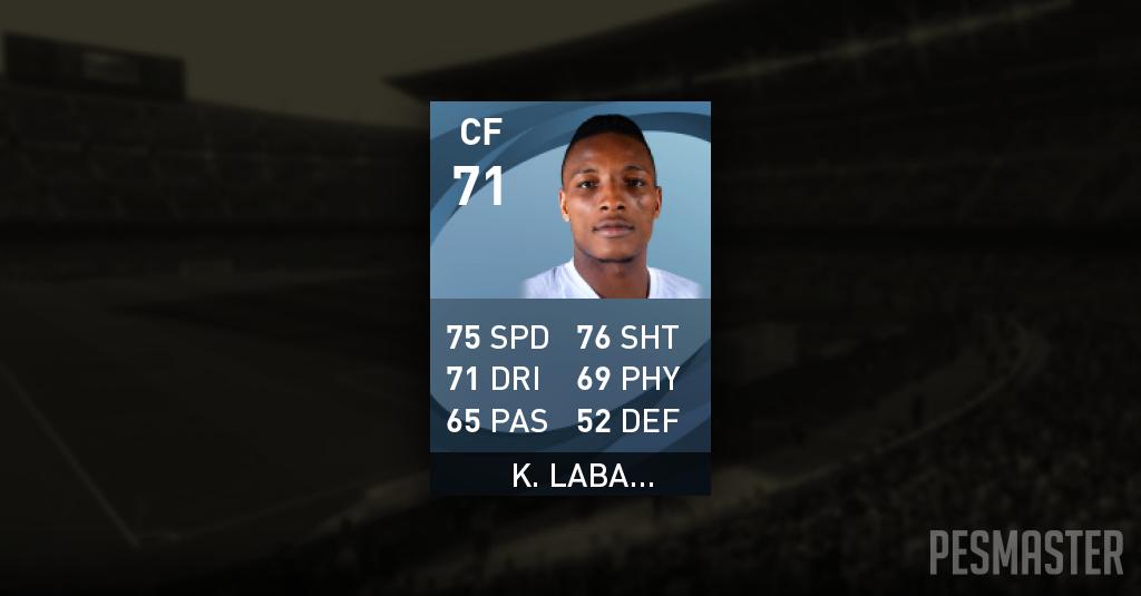 K. Laba PES 2021 Stats