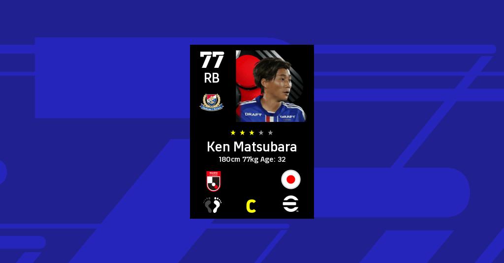 Ken Matsubara eFootball 2022 Stats