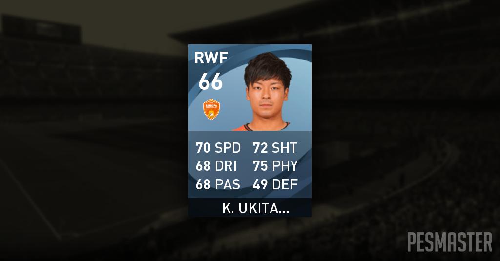 K. Ukita PES 2021 Stats