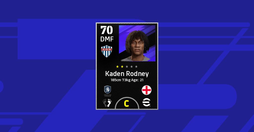 Kaden Rodney eFootball Stats