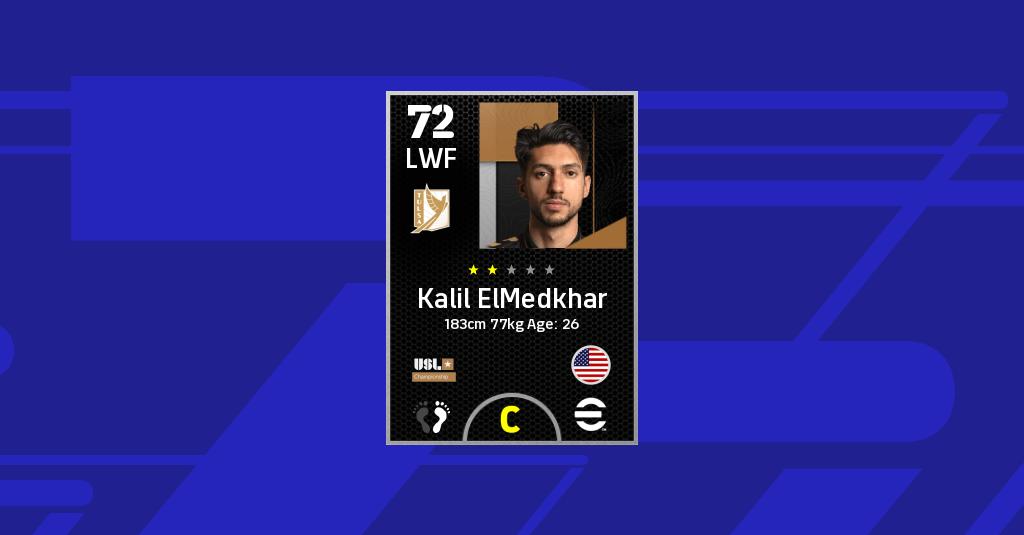 Kalil ElMedkhar eFootball 2022 Stats
