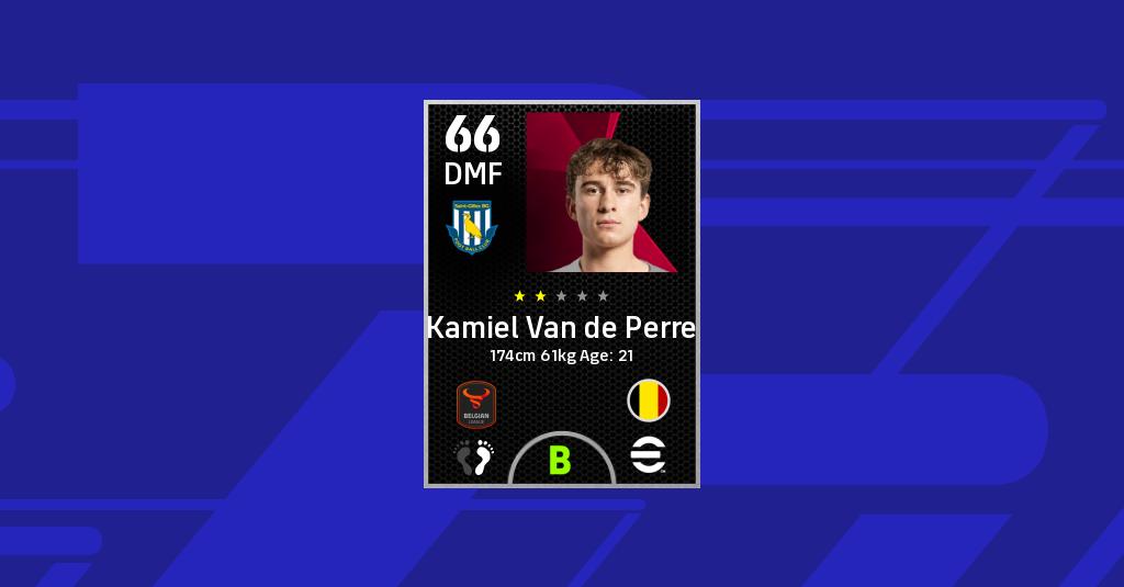Kamiel Van de Perre eFootball Stats