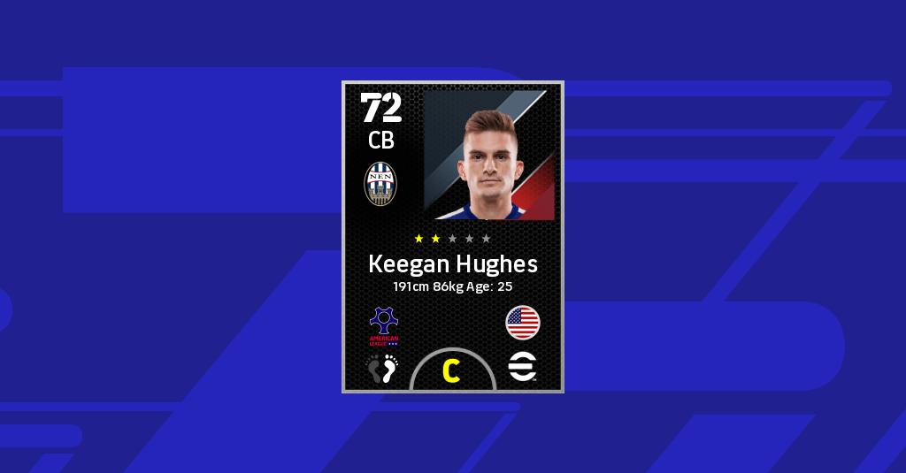 Keegan Hughes eFootball Stats