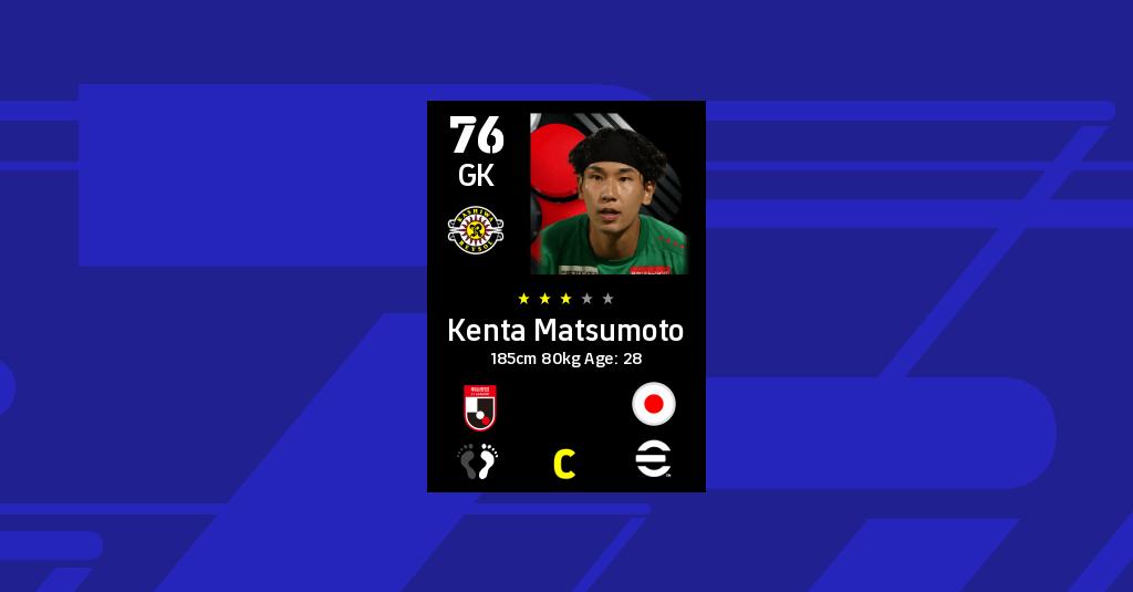 Kenta Matsumoto eFootball Stats
