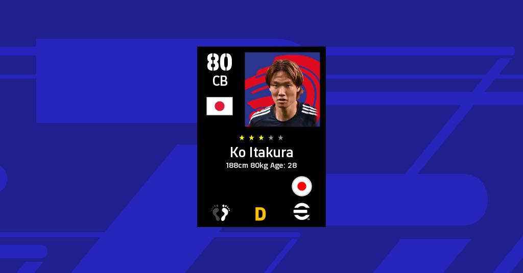 Ko Itakura eFootball Stats