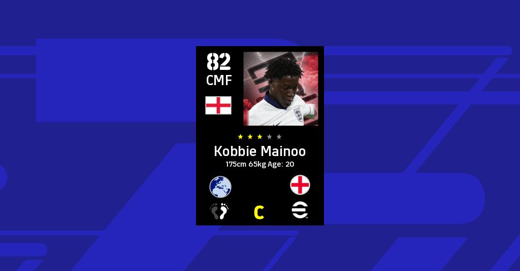 Kobbie Mainoo eFootball Stats