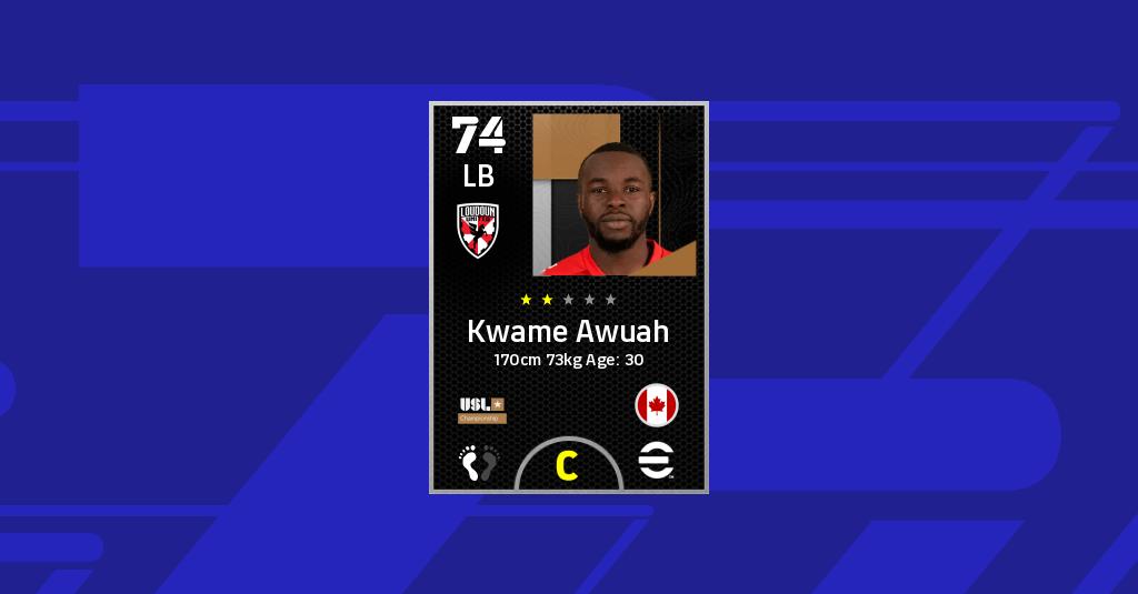 Kwame Awuah eFootball Stats
