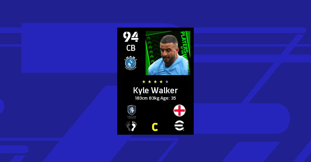 Kyle Walker eFootball Stats