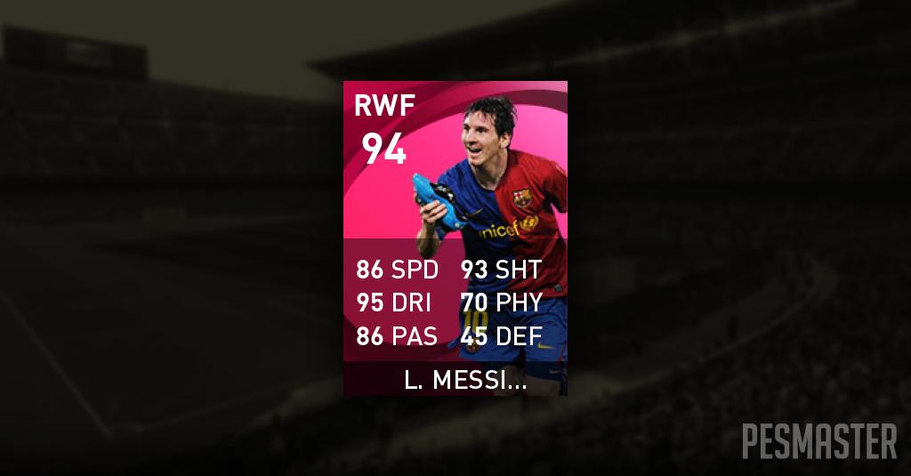 L. Messi PES 2021 Stats - Iconic Moments (27.05.2009)