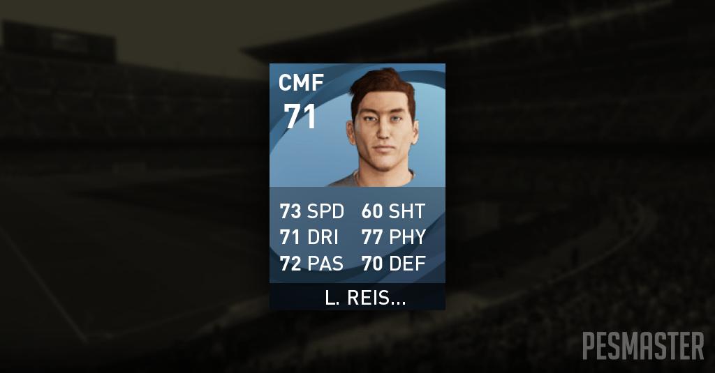 L. Reis PES 2021 Mobile Stats