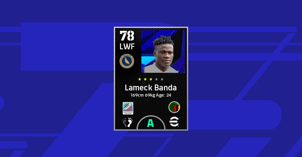 Lameck Banda eFootball 2022 Stats