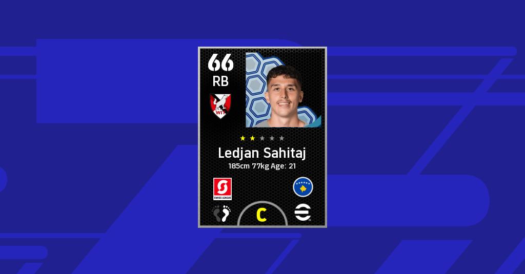 Ledjan Sahitaj eFootball Stats