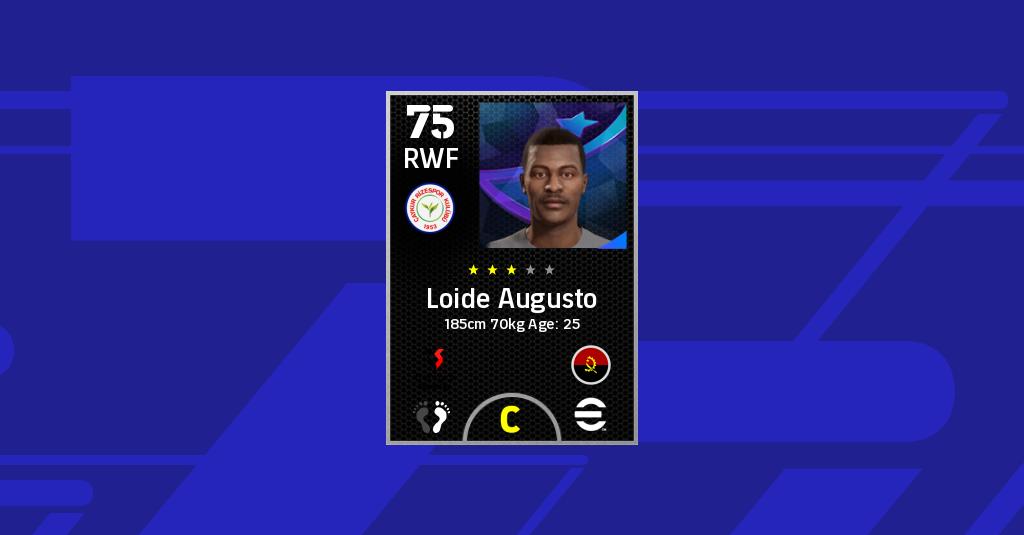 Loide Augusto eFootball Stats