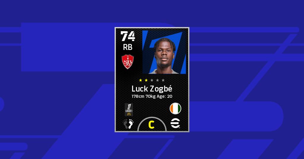 Luck Zogbé eFootball Stats