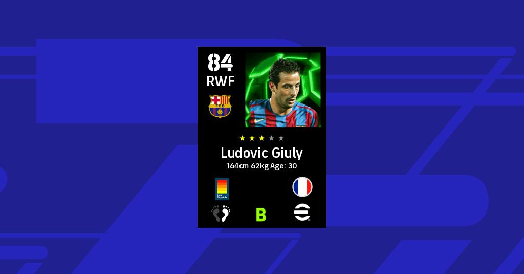 Ludovic Giuly eFootball Stats