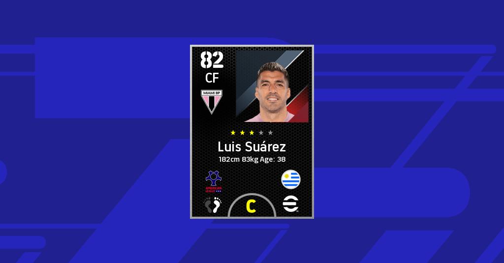 Luis Suárez eFootball Stats