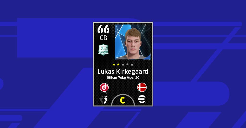 Lukas Kirkegaard eFootball Stats