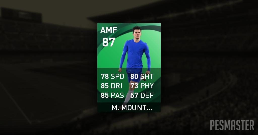 Mason Mount PES 2021 Stats