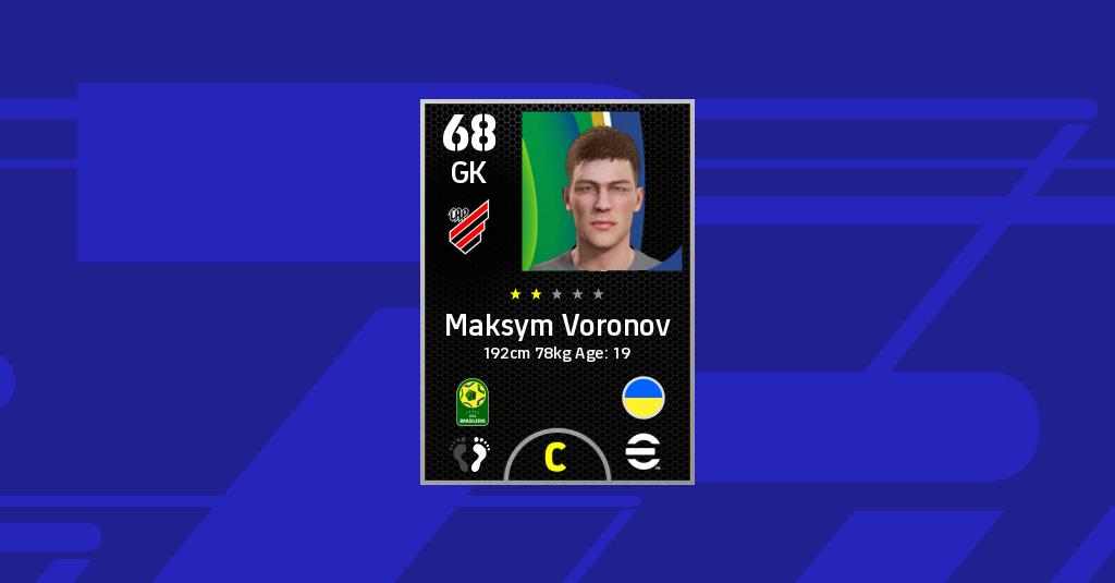 Maksym Voronov eFootball Stats