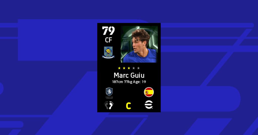 Marc Guiu eFootball Stats